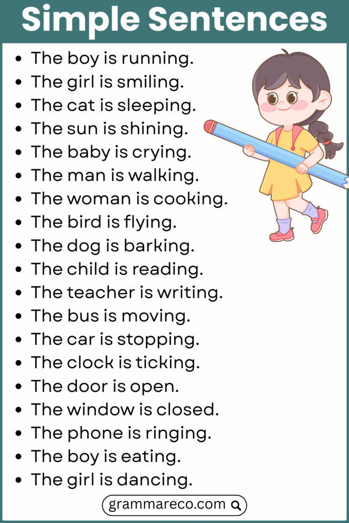 200+ Simple English Sentences for Daily Use for Beginners | Grammareco.com