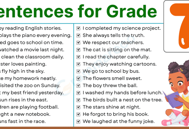 120+ Basic English Sentences for School Used in Daily Life | Grammareco.com