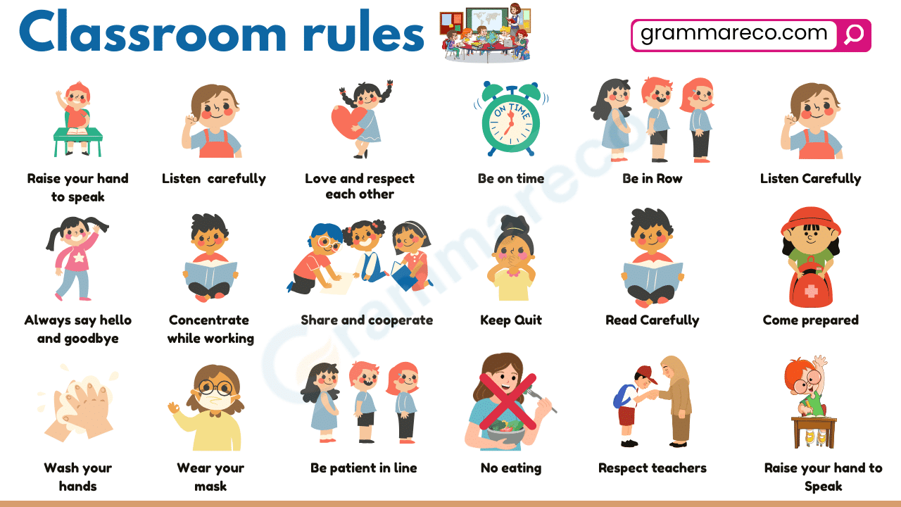 Top 100+ Golden Classroom Rules Every Student Should Know | Grammareco.com